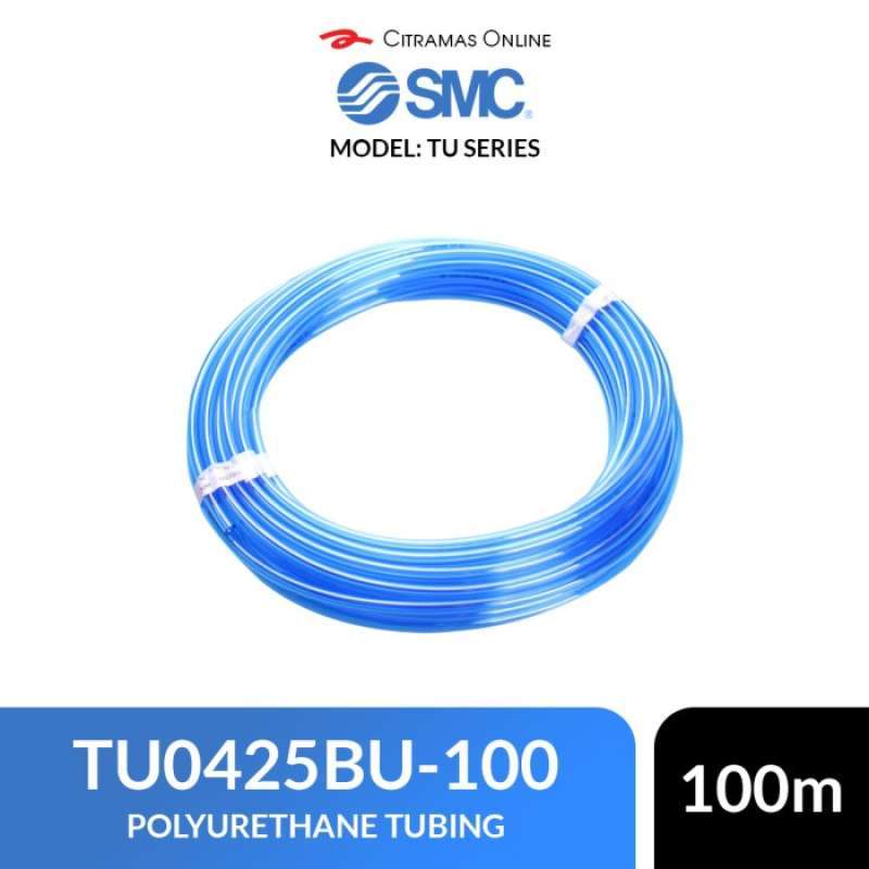 Promo Smc Tubing Polyurethane Pu, Biru, 4mm | Tu0425bu-100 Diskon 23% ...