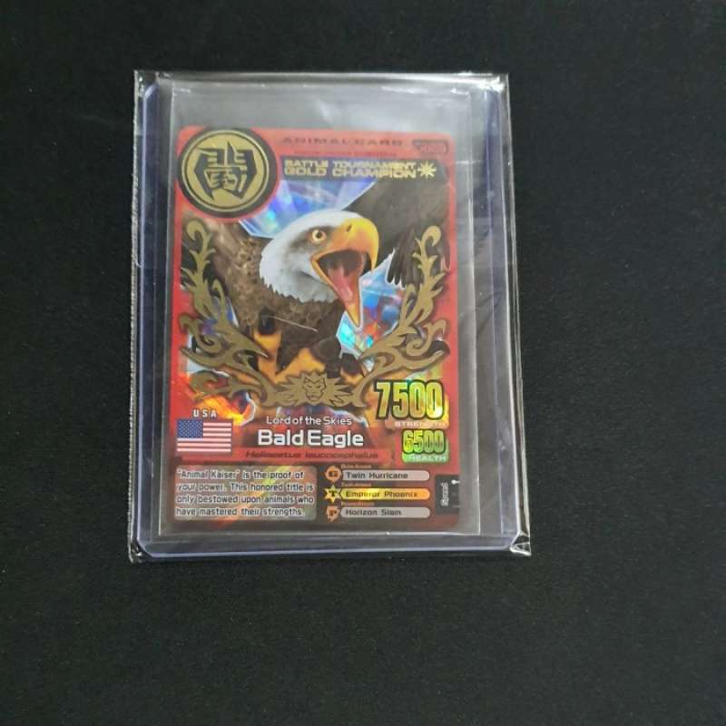 Promo Animal Kaiser Bald Eagle (battle Tournament Gold Champion) Diskon ...