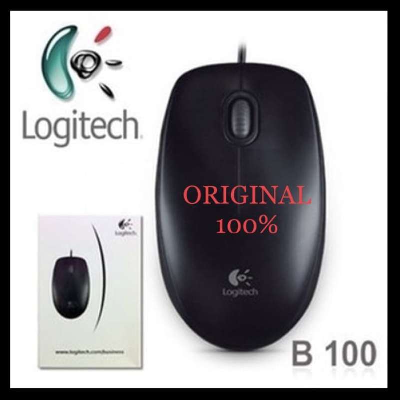 Promo Mouse Logitech Kabel B-100/mouse Usb B100 Logitech/mouse Kabel ...
