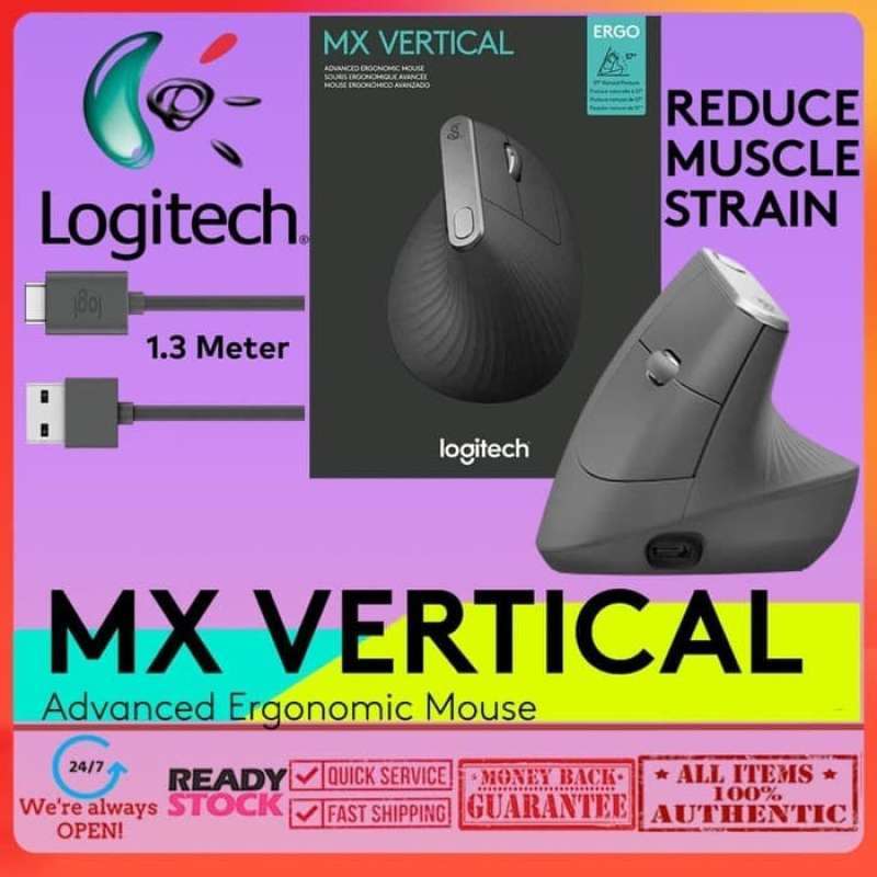 Jual Logitech Vertical Mx Original Murah - Harga Diskon Mei 2024 | Blibli