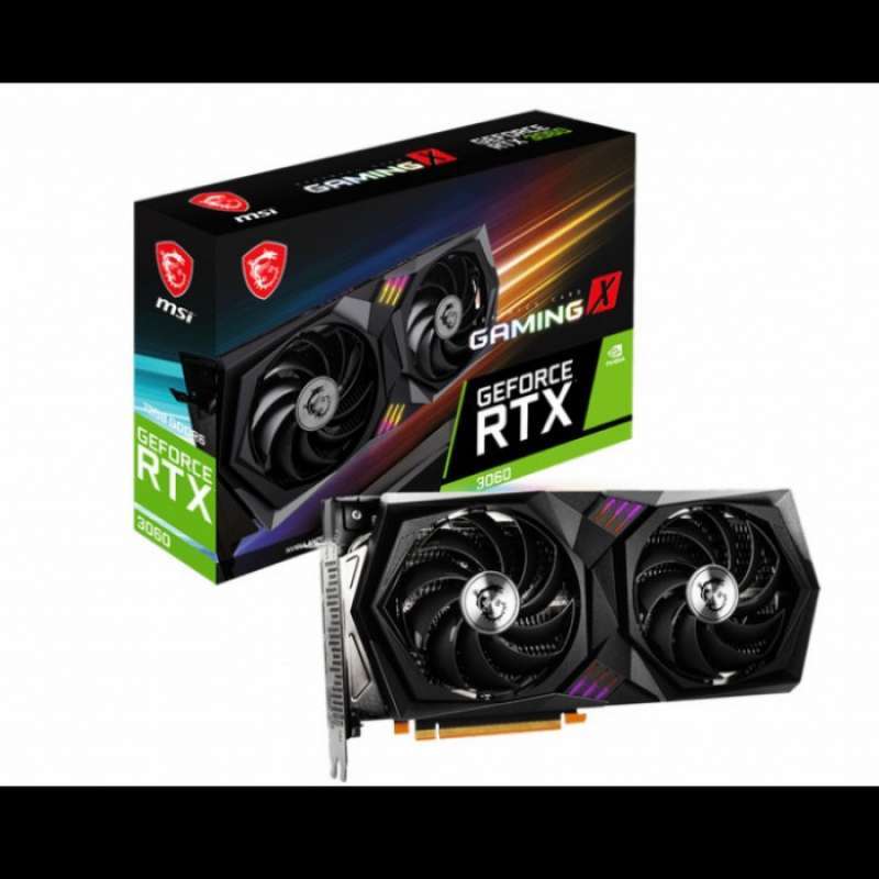 Promo Vga Nvidia Msi Rtx 3060 Gaming X 12gb Diskon 23% Di Seller ...