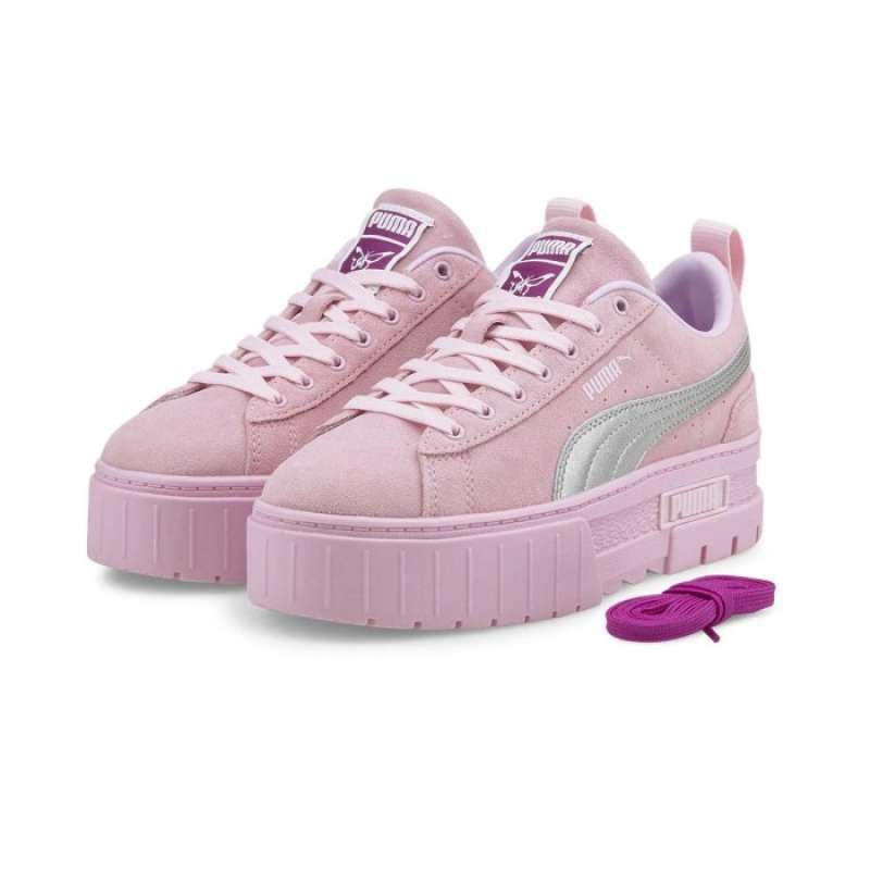 Jual Puma Mayze Metallic FS x Dua Lipa Pink Lady-38873801 di Seller ...