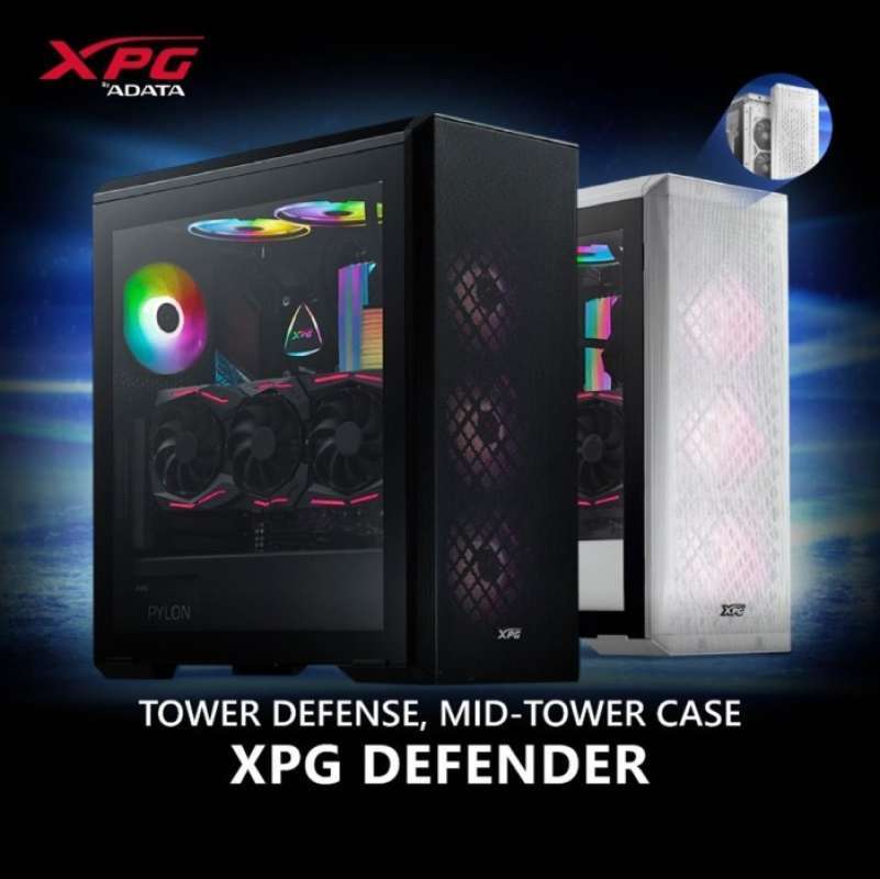 Promo Adata Xpg Defender Mid-Tower Chassis - Casing Pc Gaming Diskon 23 ...