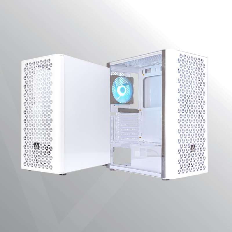 Promo Paradox Gaming Ivory White Case Casing Pc Matx Itx Atx Diskon 23% ...
