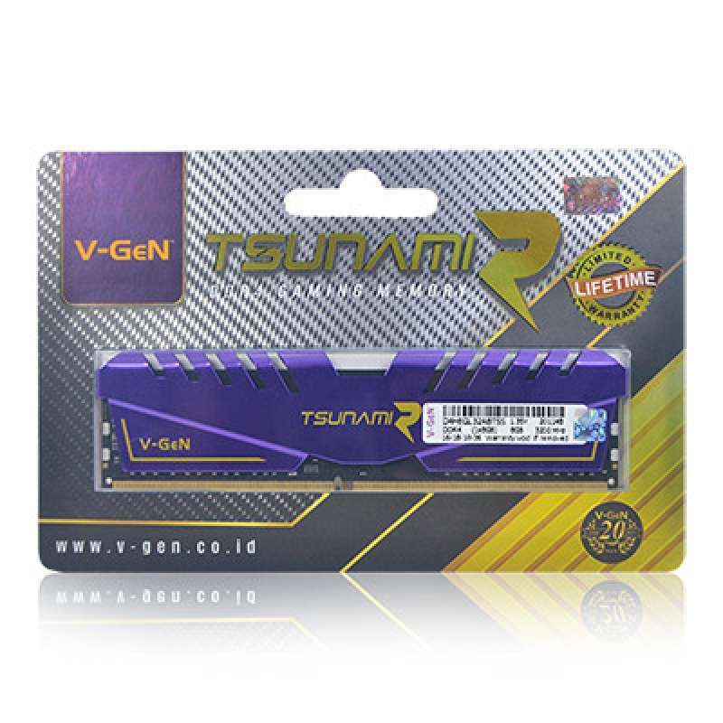 Promo Ram Ddr4 V-Gen Tsunami R 8Gb 3200Mhz Single Ram Gaming Overclock ...