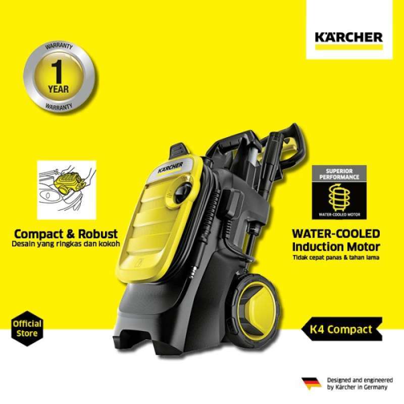 Promo Karcher K 4 Compact *EU 1800 Watt High Pressure Washer Diskon 23% ...