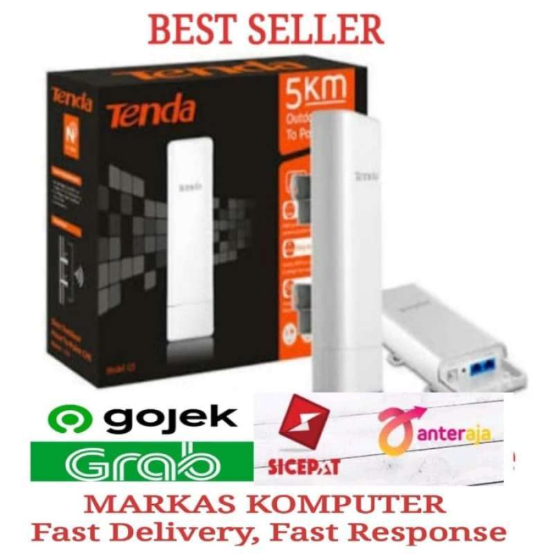 Promo Tenda O3 Access Point Outdoor Point To Point Cpe 150Mbps Diskon 6 ...