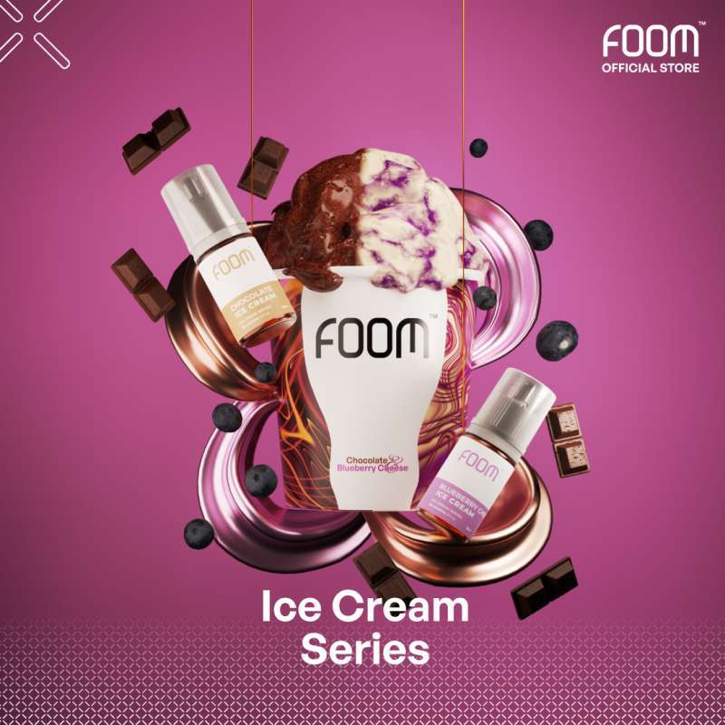 Jual Foom Ice Cream Series - Blueberry Cheese Ice Cream Di Seller Foom ...