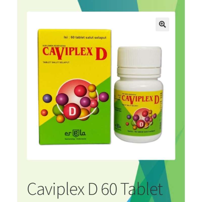 Jual Vira Vitamin D3 1000 / Caviplex D 1000 iu isi 60 tablet / My well ...
