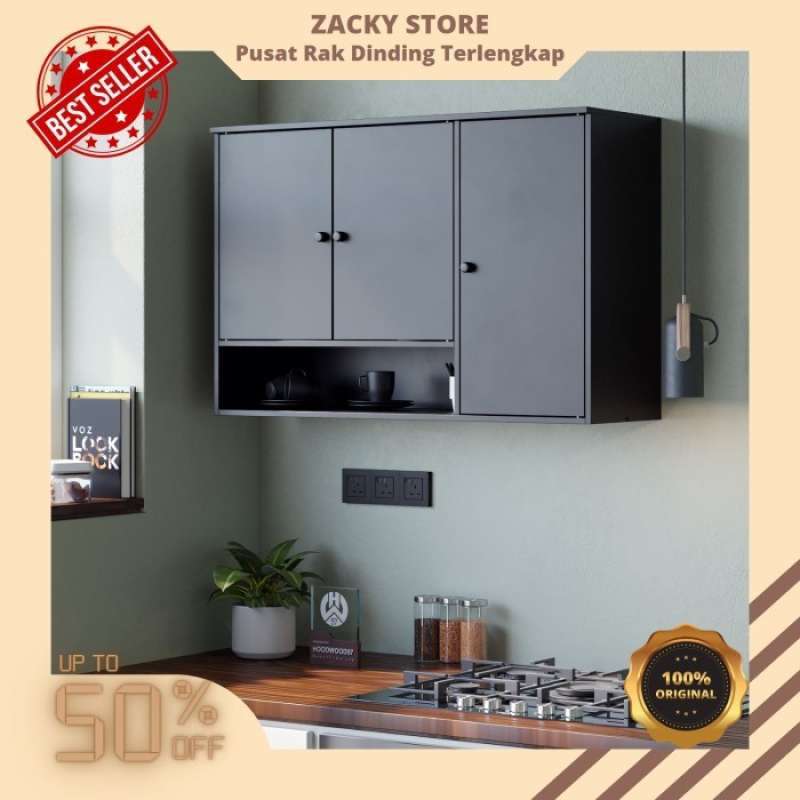 Jual Lemari Dapur Gantung Minimalis Kitchen Set Multifungsi Rak Dapur ...