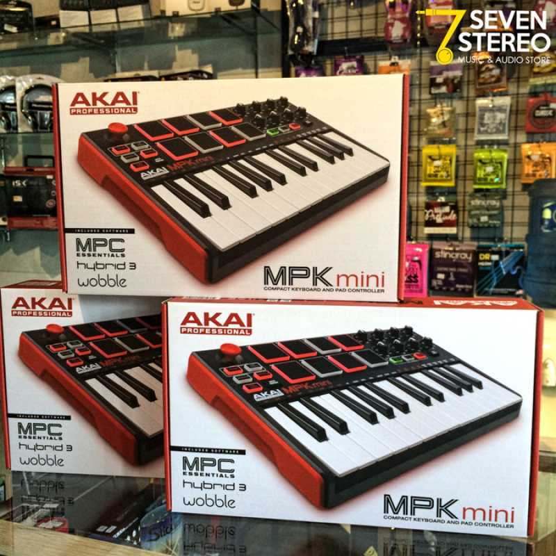 Jual Akai Mpk Mini Mk2 - Ultra Portable Usb Midi Keyboard 25key With Pad Di Seller Gamelan Store ...