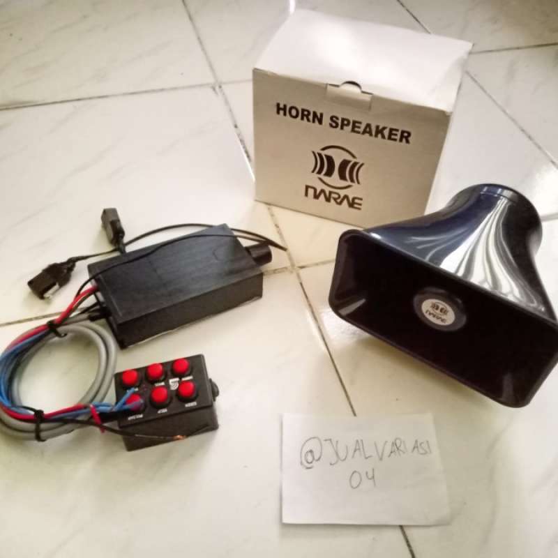 Promo Modul Sirine Landun 6 Suara Satu Set Toa Narae 12Watt Diskon 17% ...