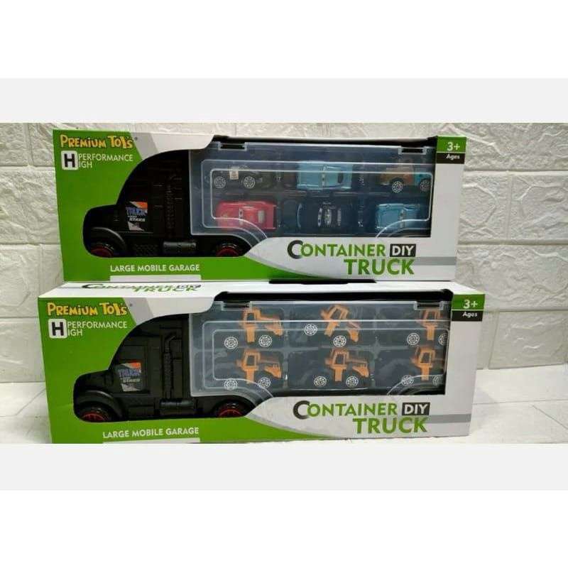 Promo Mainan Container DIY Truck Mobil Cars Mini Diecast Diskon 28% di ...