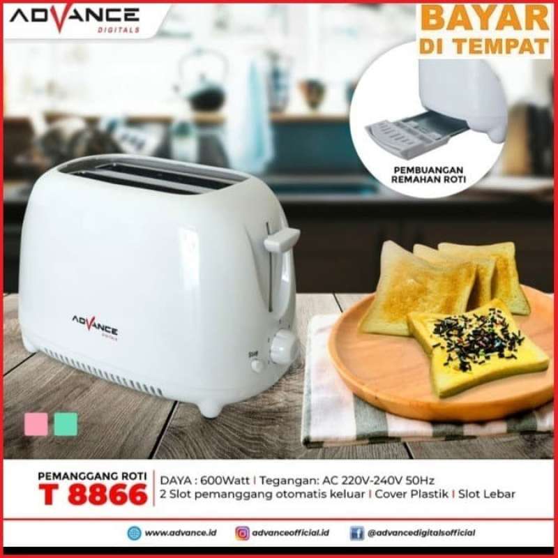 Jual Advance pemanggang roti elektrik advance toaster listrik T 8866 di ...
