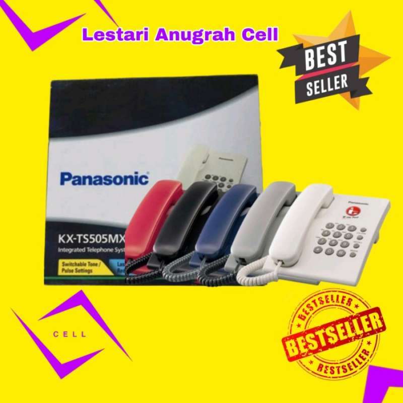 Jual panasonic kx ts505 mx - telepon single analog di Seller Elekto Store - Tugu Selatan, Kota ...