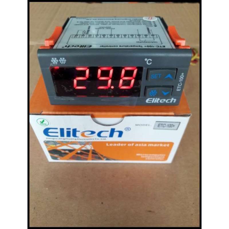 Promo Elitech ETC-200+ Thermostat ETC200+ Termostat Temperature Controller Diskon 26% di Seller ...