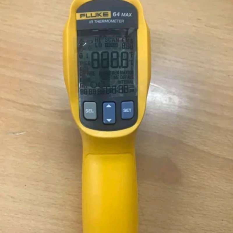 Promo Fluke 64 Max IR suhu thermometer infrared laser termometer gun ...