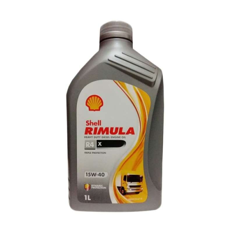 Promo Shell Rimula R4x 15w-40 Oli Pelumas Mesin Mobil Modern Sn 1l ...