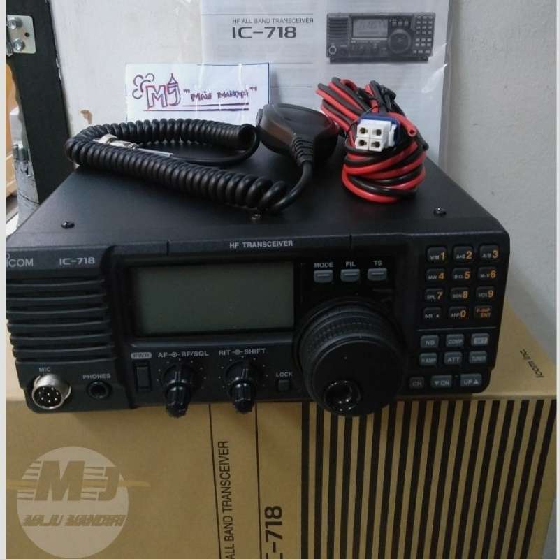 Jual Icom IC -718 hf all band RADIO SSB RIG di Seller Elekto Store ...