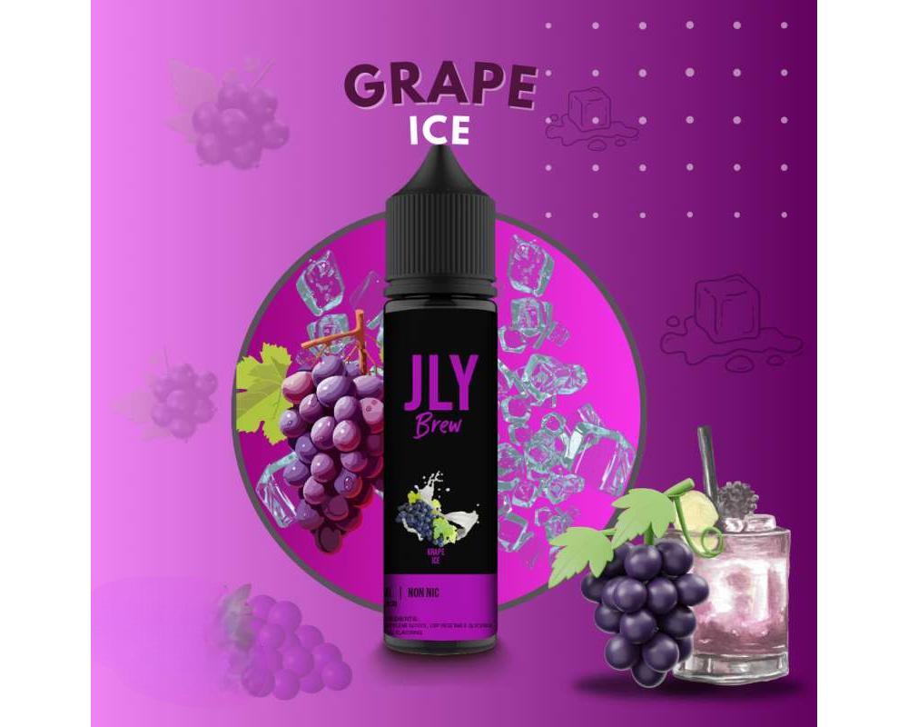 Promo Freebase Tasty Liquids Vape Grape Ice Jly Brew 60ml Diskon 29% Di ...