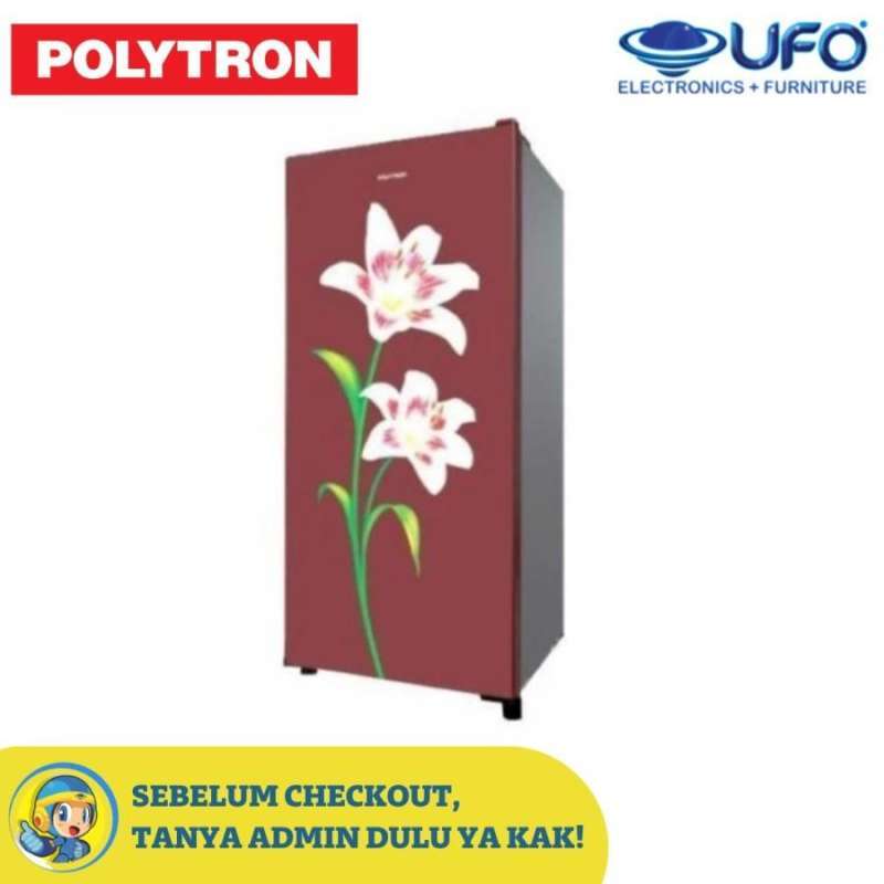 Jual Polytron PRB177PR PRB177LB Kulkas 1 Pintu Kapasitas 170 Liter di ...