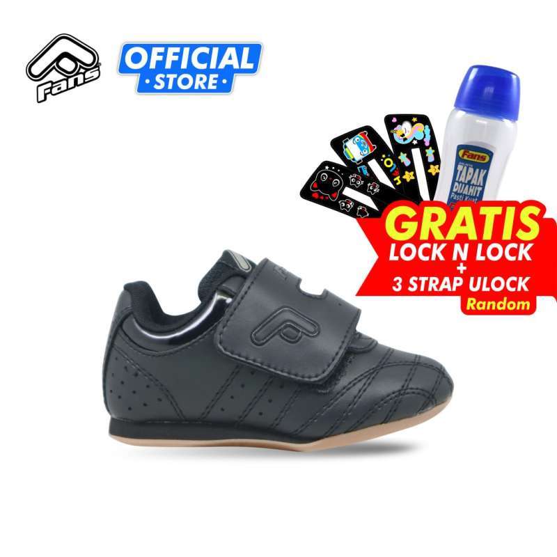 Jual Sepatu Sekolah Fans Vulcan Black Taekwondo Tapak Karet Asli Produk ...