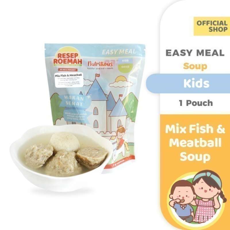 Promo Resep Roemah Mix Fish & Meatball / Makanan Balita Homemade / No ...