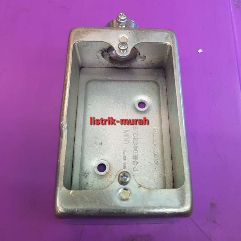 Promo Panasonic Box Outbow Besi E25 1Way 1 way JISC8340 Surface Switch ...