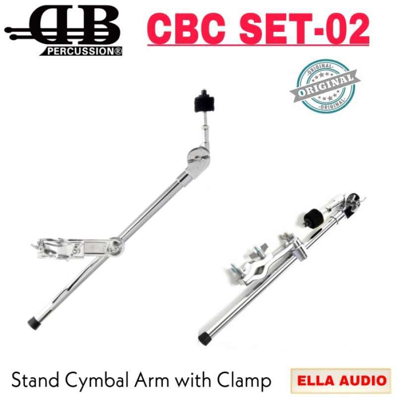 Promo Stand Cymbal Arm With Clamp CBC Set 02 Db Percussion Diskon 23% ...