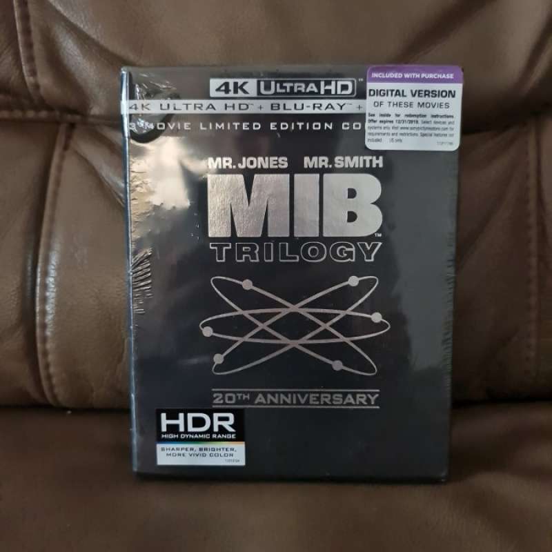 Promo MEN IN BLACK TRILOGY 4K UHD + BLU-RAY + DIGITAL Diskon 23% di Seller Qeira Store ...