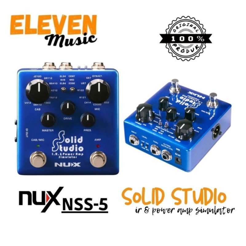 Promo nux nss5 nss-5 nss 5 solid studio efek gitar ampli simulator ...