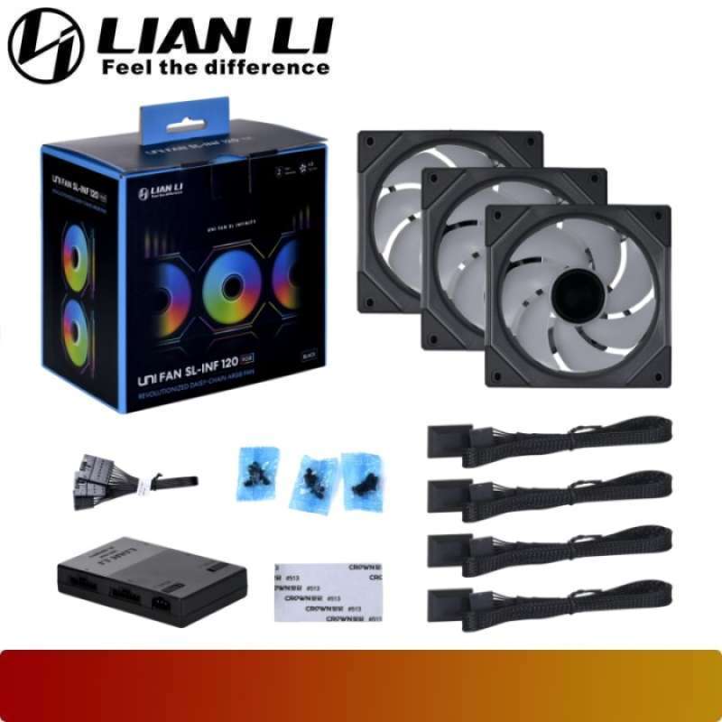 Promo Lian Li Uni Fan Sl-infinity | Infinity Mirror Argb Fan Diskon 23% ...