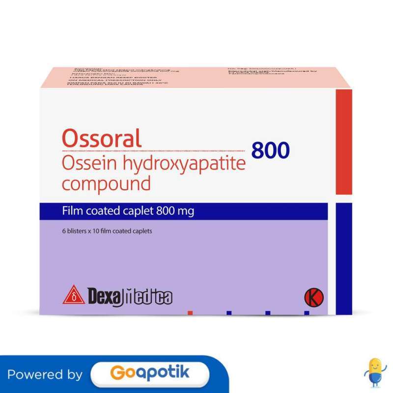 Jual OSSORAL 800 MG BOX 60 KAPLET di Seller Apotek Hemat - Klagete ...