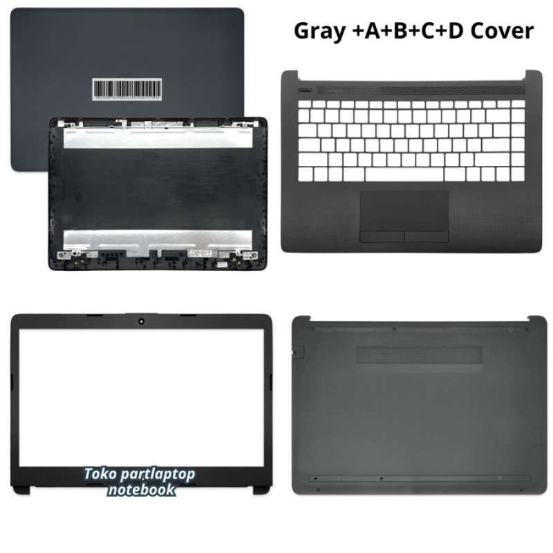 Jual Case Casing Laptop Hp 240 G7 G8 G9 Probook Gray Di Seller Indah ...