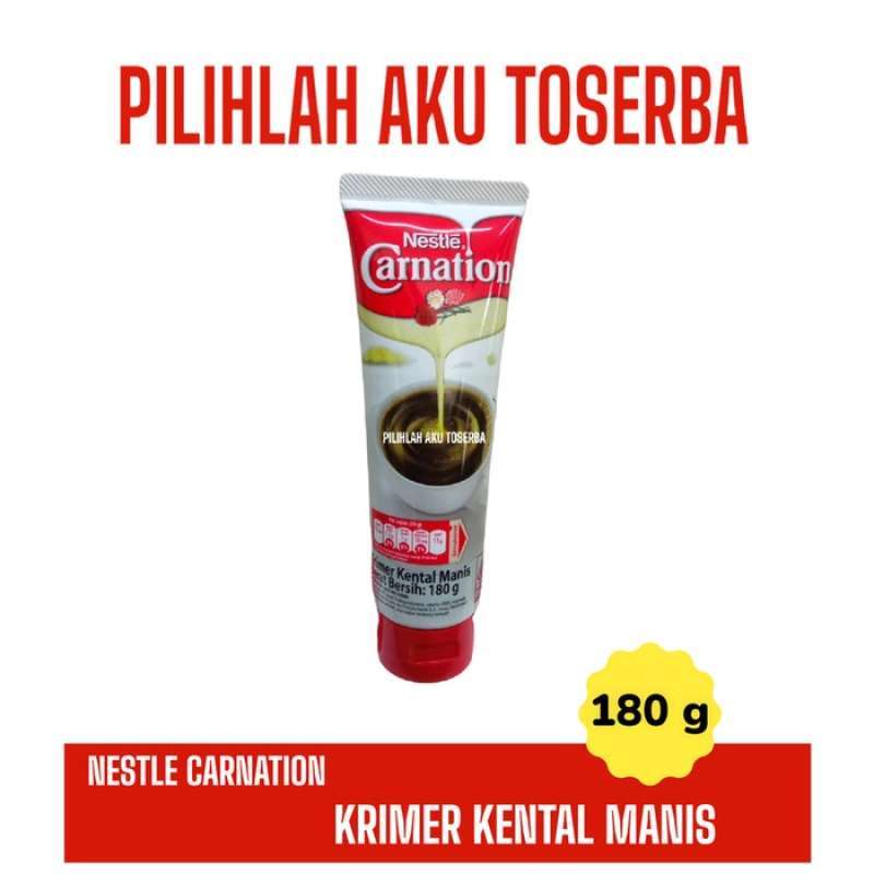 Jual Nestle Carnation Krimer Kental Manis Tube 180 Gr - ( Harga 1 Pcs ...