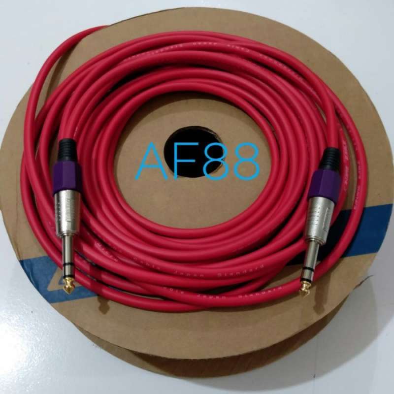 Promo Kabel gitar 10 mtr full jack stereo kabel canare Diskon 23% di ...
