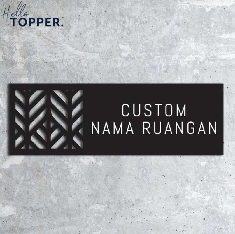 Jual Papan Nama Acrylic Ruangan Original Murah - Harga Diskon Juni 2024 ...
