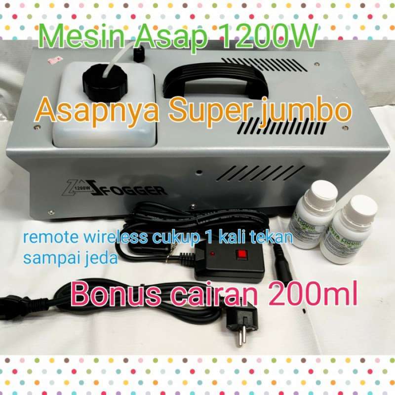 Promo Mesin Asap 1200w Untuk Panggung Dan Bisa Fogging Disinfektan ...