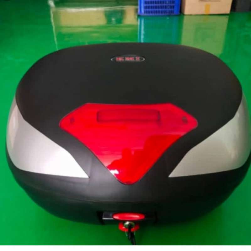 Jual Box Motor Kmi 902 Muat 2 Helm - Hitam, Box Tanpa Breke Di Seller ...