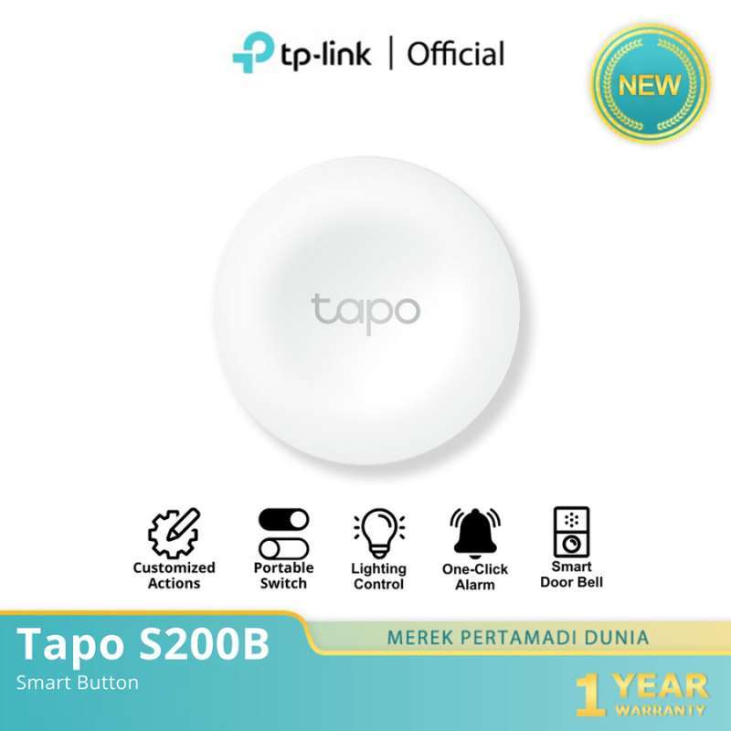 Promo TP-LINK Tapo S200B Smart Button Diskon 53% di Seller TP-Link ...