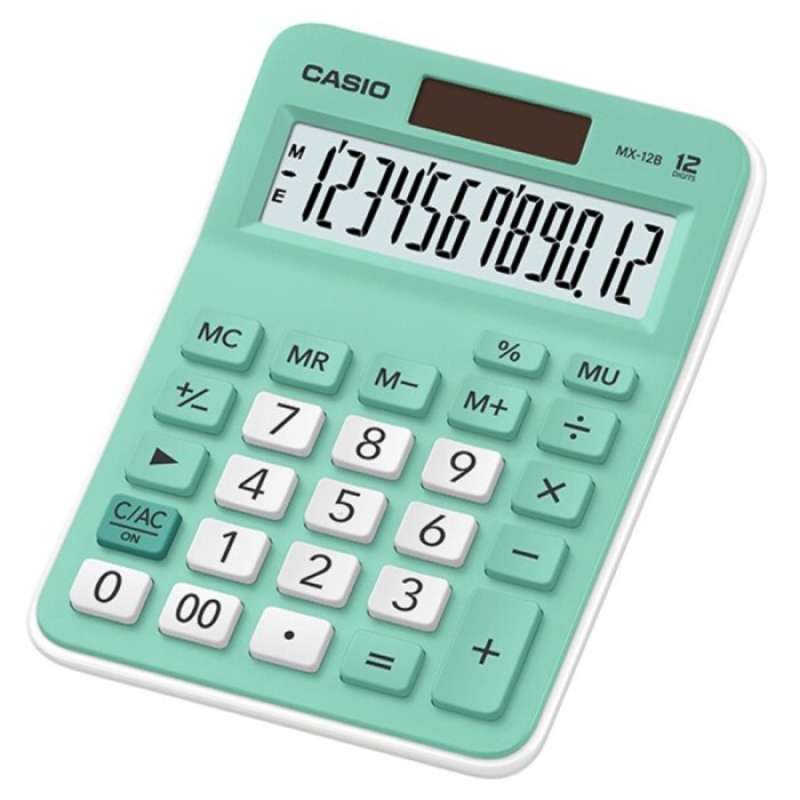 Jual Casio Calculator Desktop Pastel / Kalkulator Meja Kantor Office Mx ...