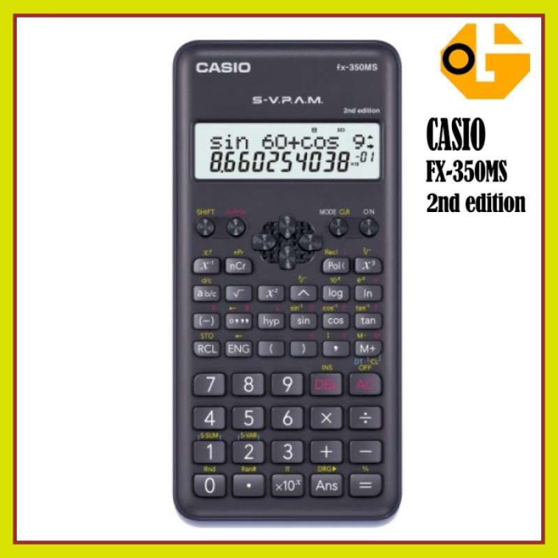 Jual Casio Fx 350 Ms Ori - Scientific Kalkulator Di Seller Laris Plaza ...