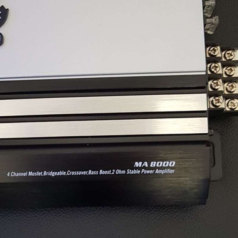 Jual Promo Terbatas !!!!! Amplifier 4 Chanel Max Audio Seri Ma 8000 Di ...