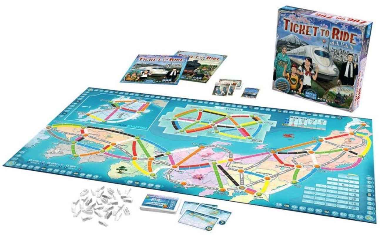 Jual Ticket to Ride Japan and Italy Map Collection 7 Expansion Board ...