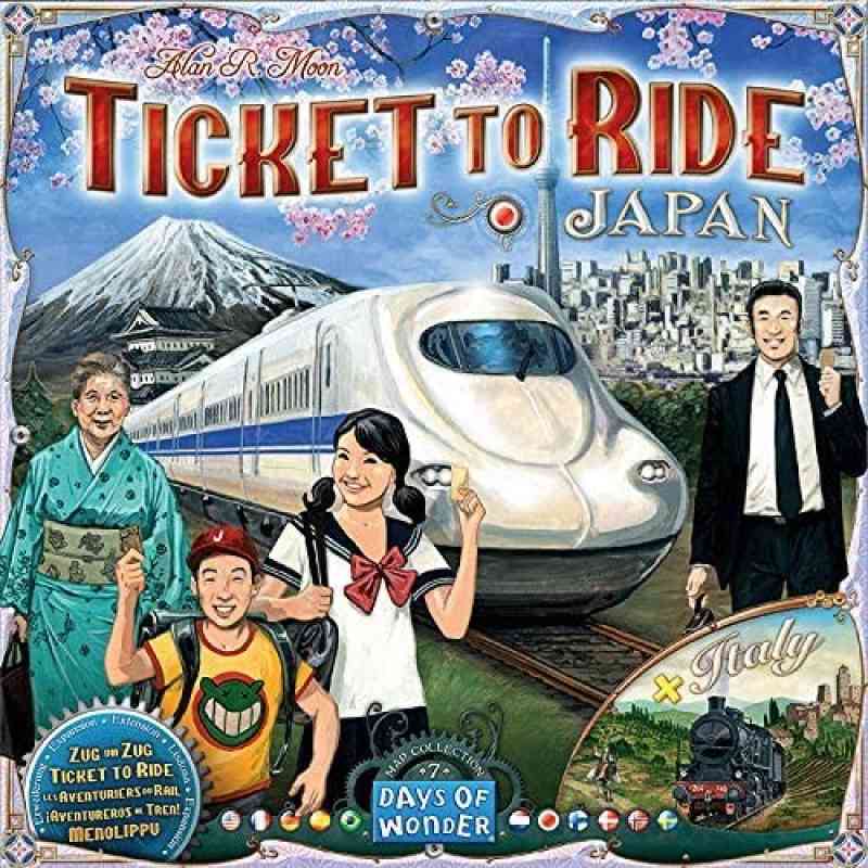 Jual Ticket to Ride Japan and Italy Map Collection 7 Expansion Board ...