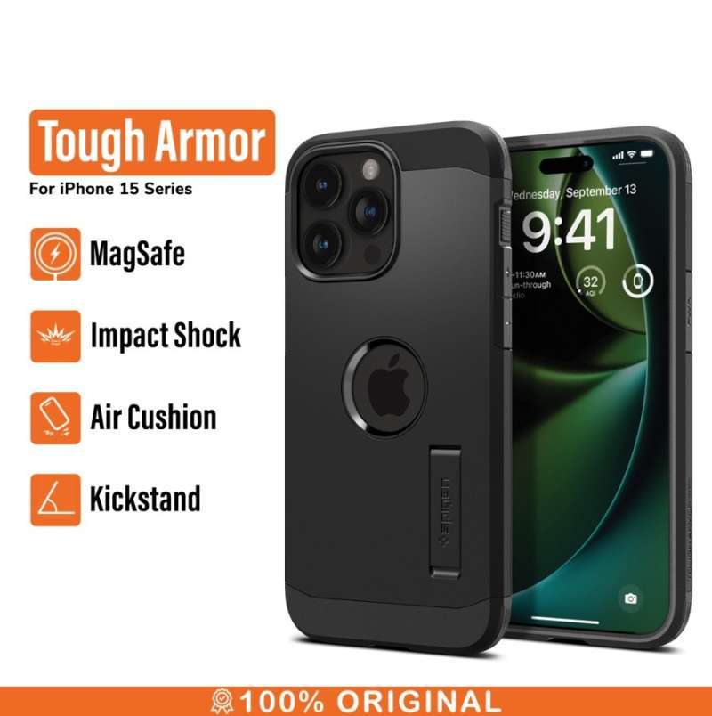 Jual Spigen Tough Armor Iphone 15 Spesifikasi Original, Murah & Diskon ...