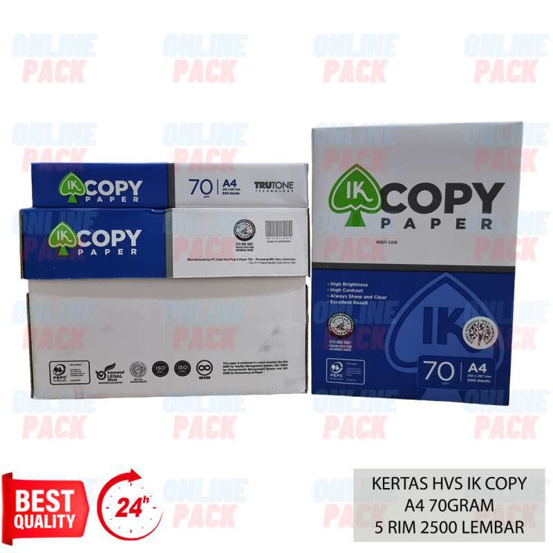 Jual Kertas Hvs A4 70 Gram Copypaper Dus Original Harga Termurah Mei ...