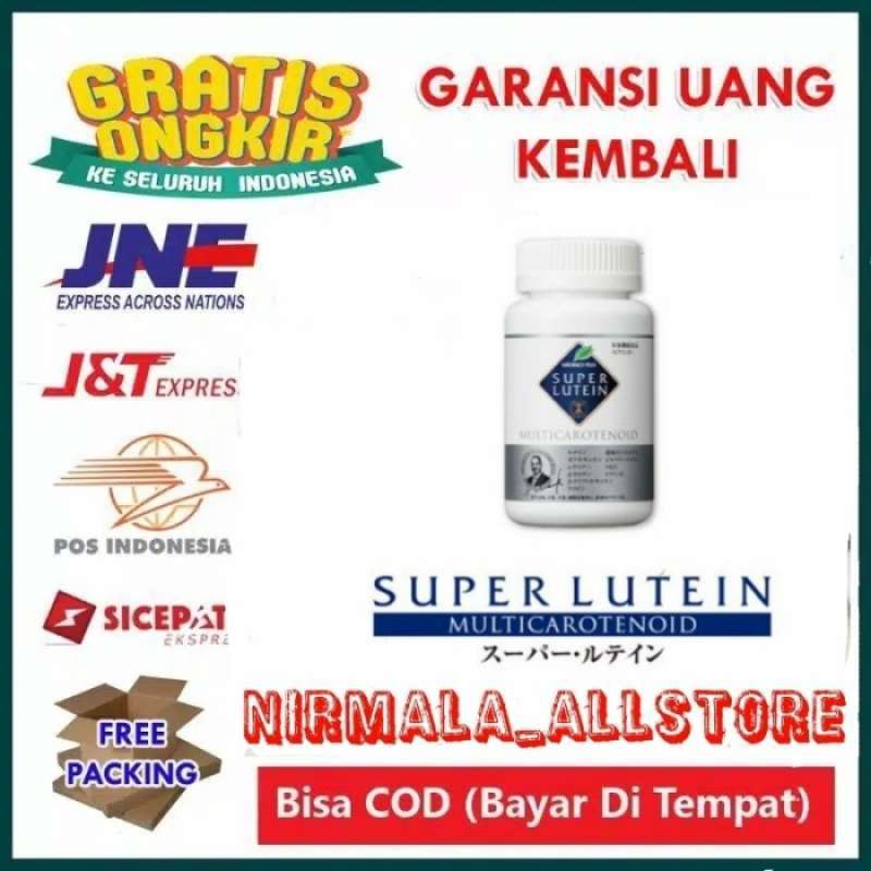 Promo SUPER LUTEIN MULTUCAROTENOID ASLI JAPAN LUTENA VITAMIN MATA ...