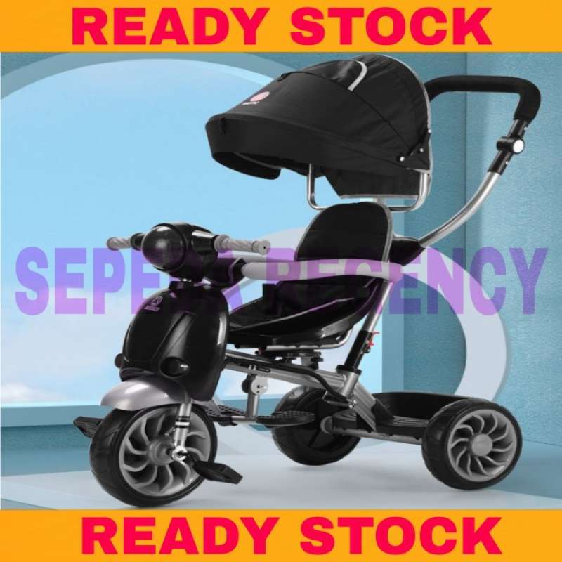 Promo Sepeda Roda Tiga Exotic Et 2251 Model Motor Tricycle Stroller ...