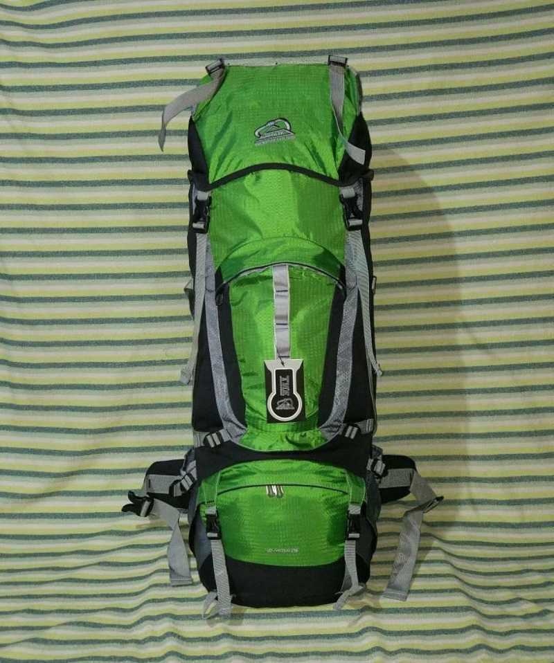 Jual Tas Gunung Carrier Keril Sioux 100l Hijau Original Shioux 100 ...